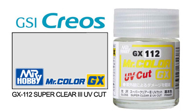 Mr Color GX GX112 Super Clear UV Cut Gloss 10ml - Vagabond Games ...