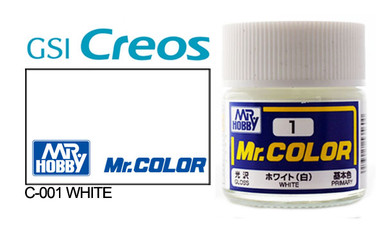 Mr Color C001 Gloss White 10ml - Vagabond Games & Collectables