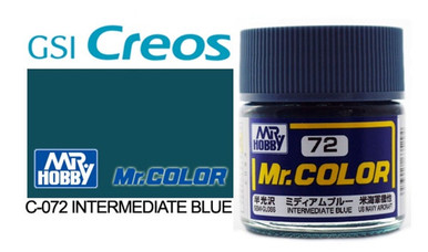 Mr Color C072 Semi Gloss Intermediate Blue 10ml - Vagabond Games ...