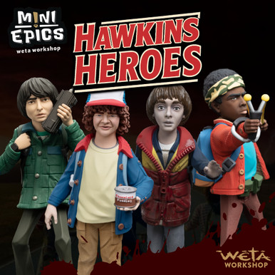 Netflix Stranger Things: Mini Epics - Hawkins Heroes 4 Pack Bundle ...