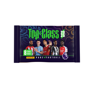 Panini English Premier League Top Class 2025 Soccer Cards (Booster Pack ...