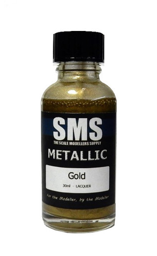 SMS Premium Metallic Lacquer 30ml - Gold - Vagabond Games & Collectables