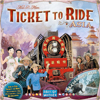 Ticket to Ride Asia - Vagabond Games & Collectables