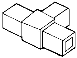 Buy Aluminum Qubelok 300335 - QUBELOK 3 LEG P31 CONNECTOR BK | Capral ...