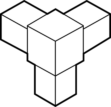 Buy Aluminum Qubelok 300334 - QUBELOK 3 LEG P30 CONNECTOR BK | Capral ...