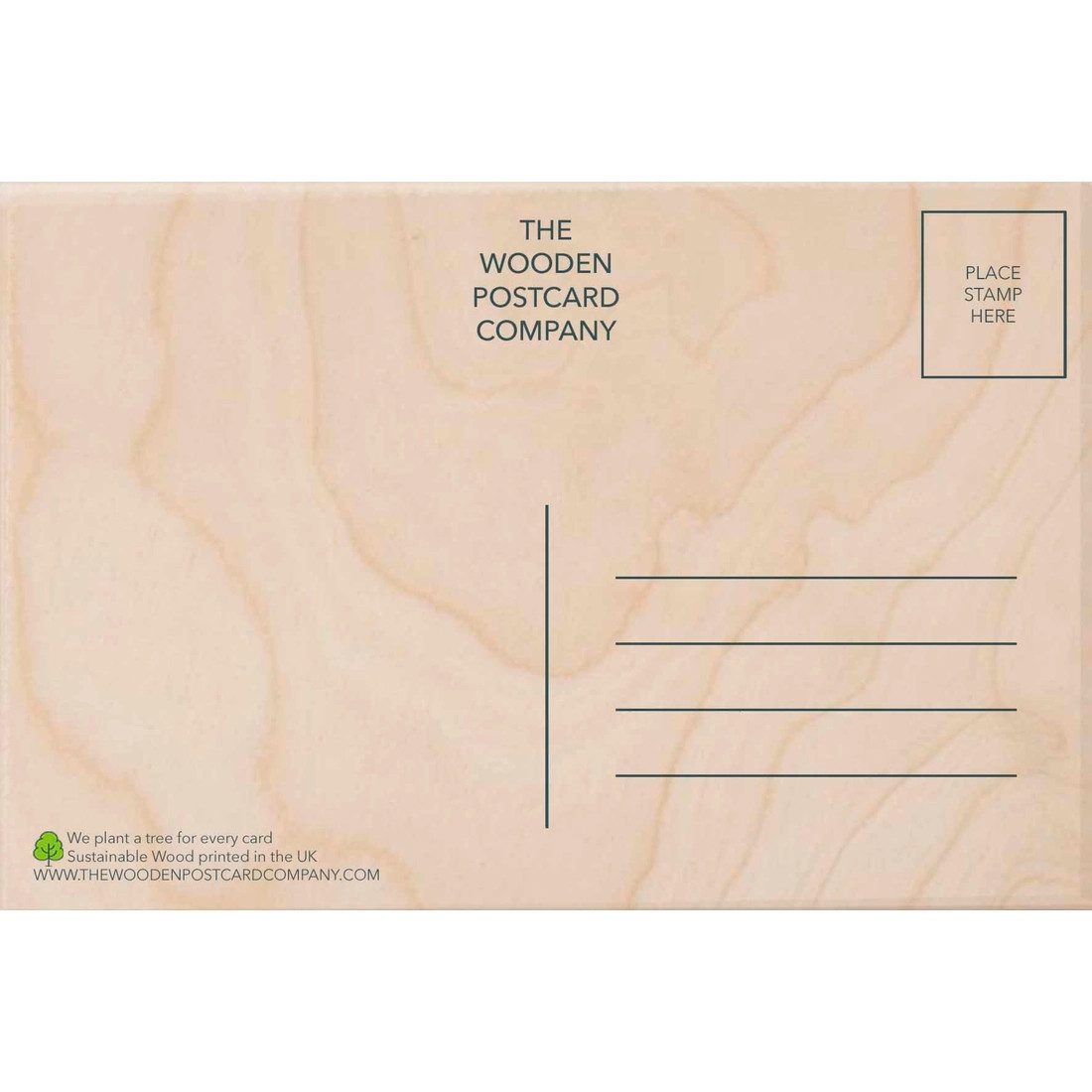 'Happy Birthday To You' Wooden Postcard| SHSMO