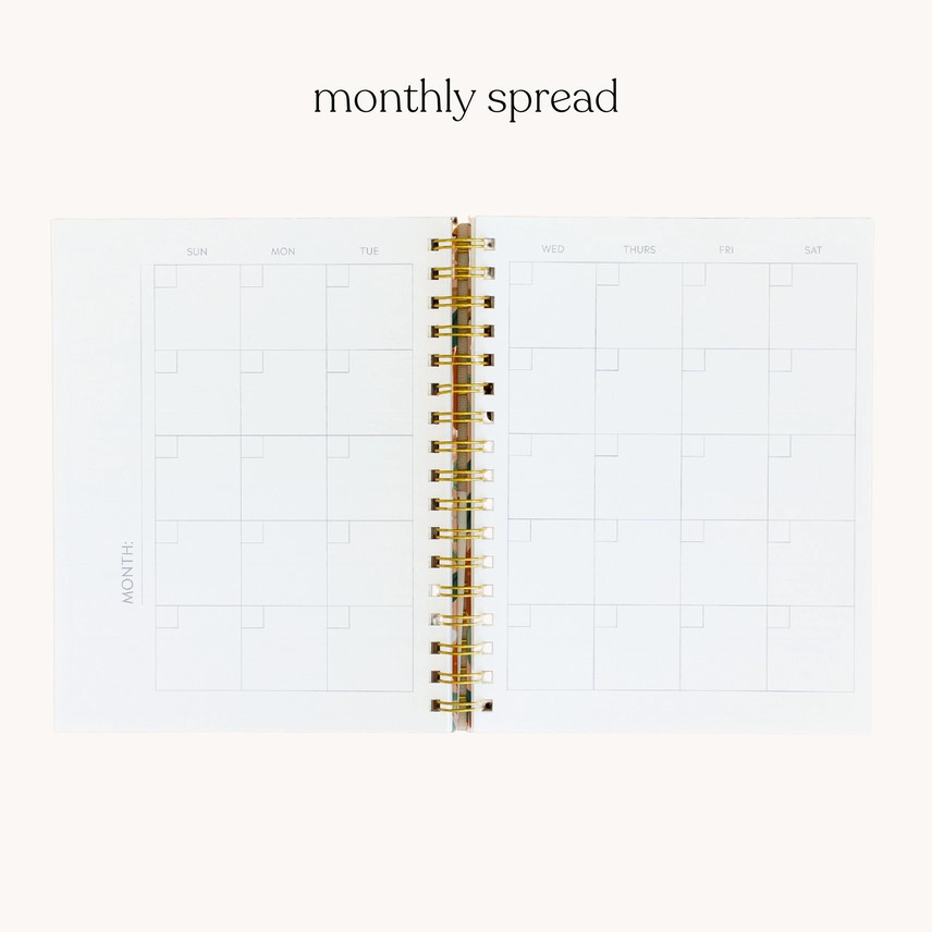 Wildflower Bunch Undated Planner | SHSMO