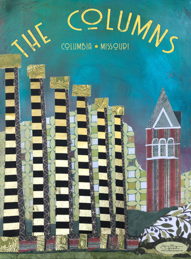 The MU Columns Greeting Card by Jenny McGee | SHSMO