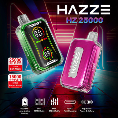 Explore the Flavor Spectrum of HAZZE HZ25000 - Disposable Vapez ...
