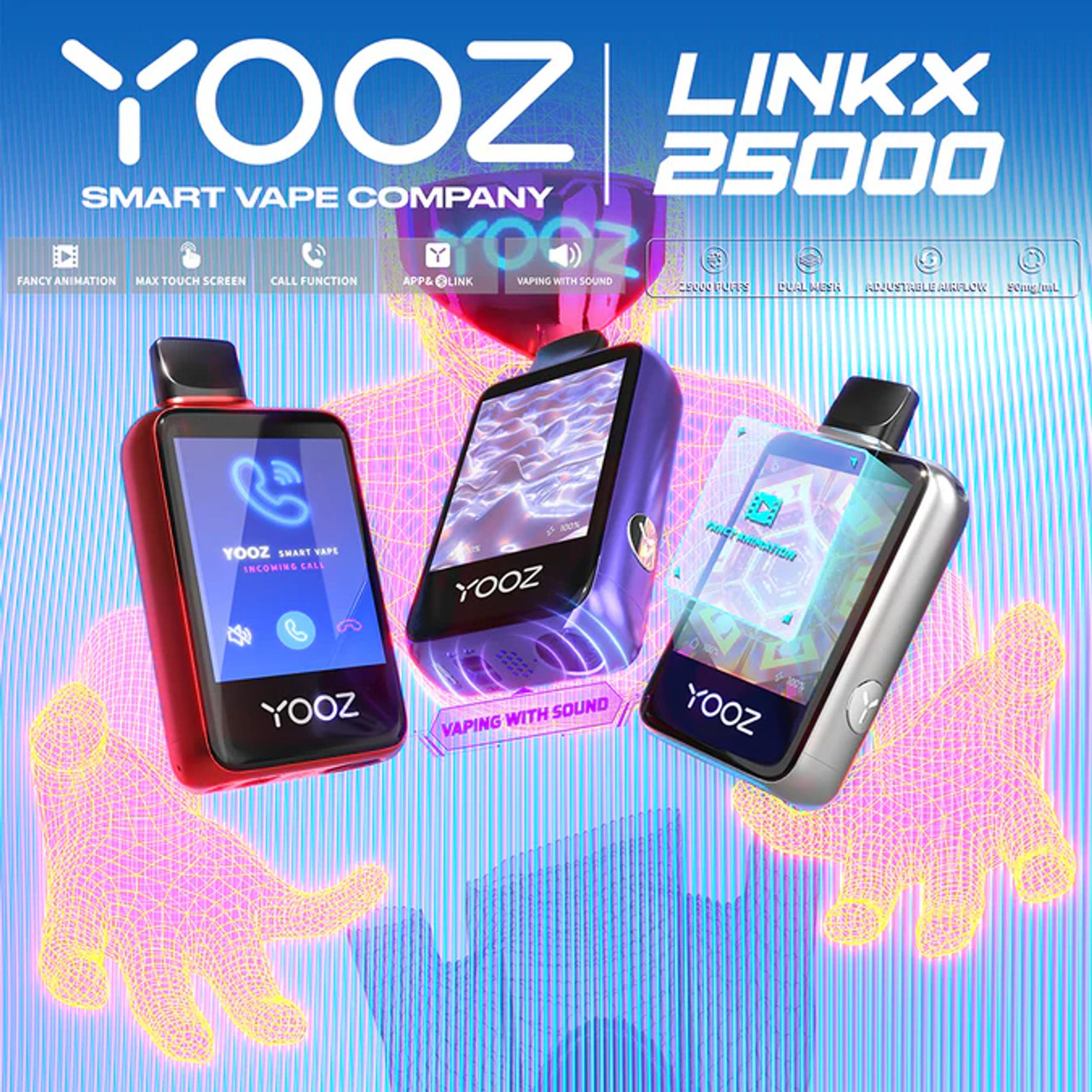 YOOZ LINKX 25K: The Ultimate Disposable Vape - Disposable Vapez - Online Disposable Vapes
