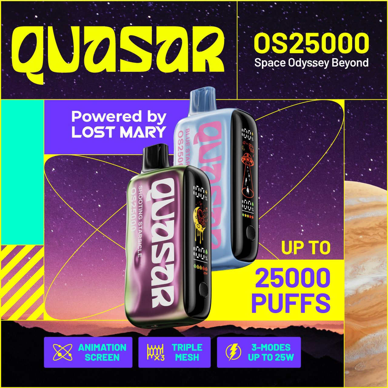 Lost Mary Quasar OS25000 Review: A Vaping Essential for Flavor and ...