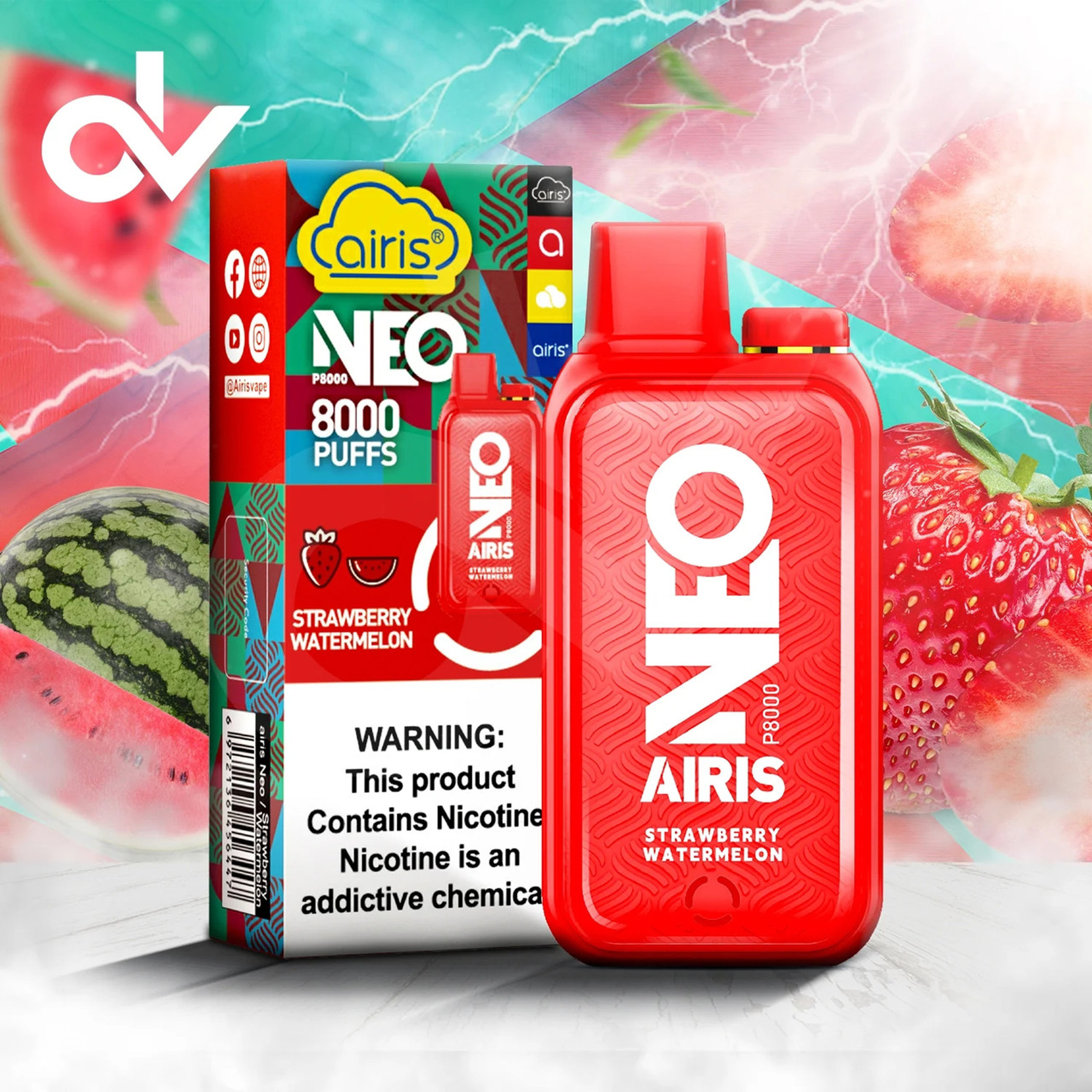 AIRIS NEO P8000 Comprehensive Review - Disposable Vapez - Online Disposable Vapes