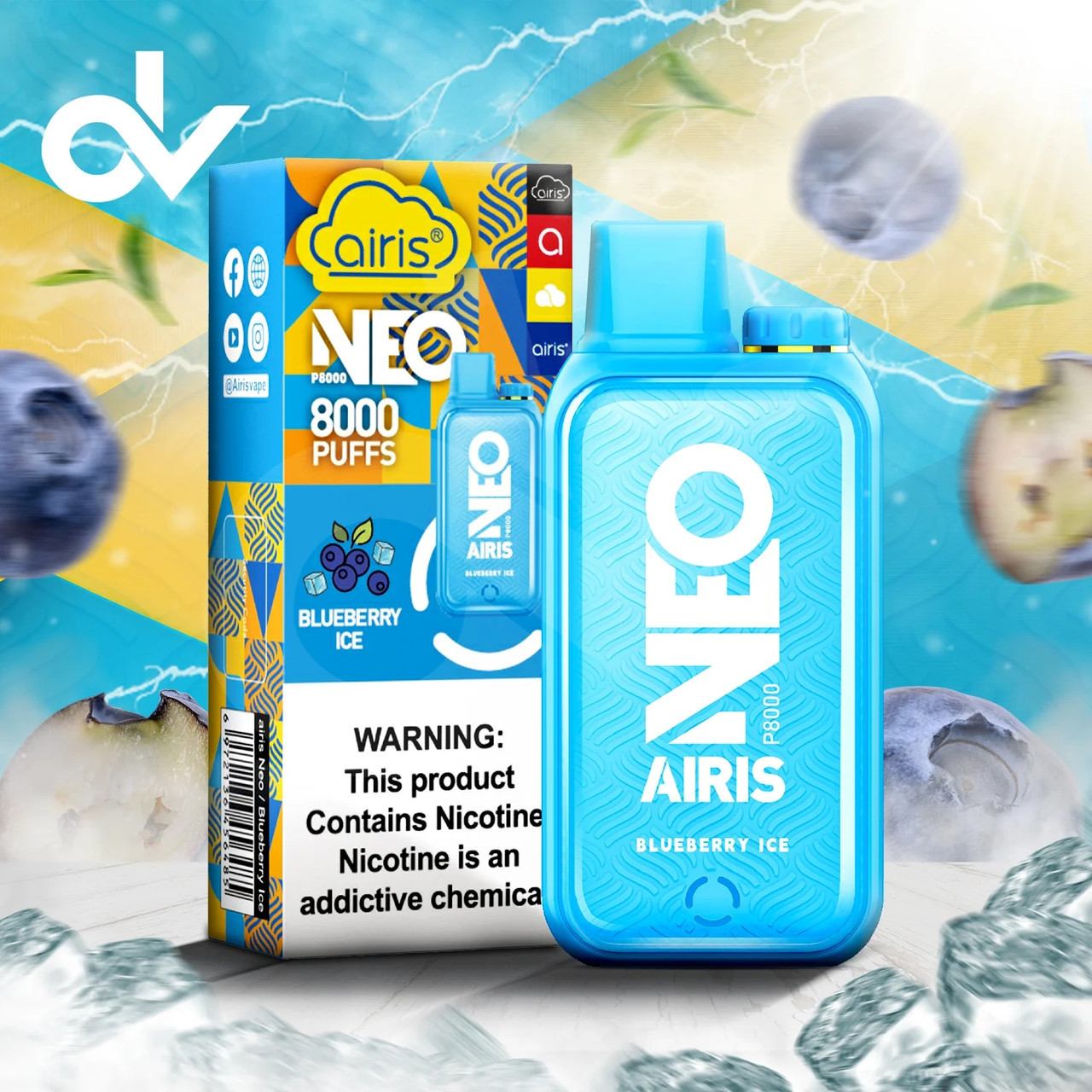 AIRIS NEO P8000 Disposable Vape Exploring Flavour Profile - Disposable ...