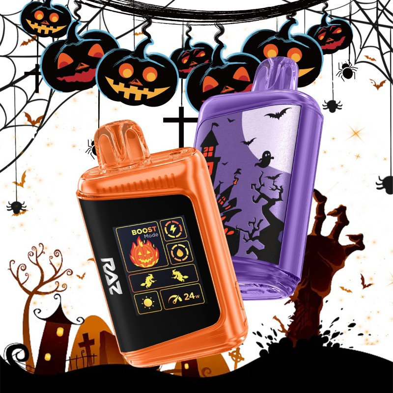 Raz DC25000 Disposable: Halloween Edition Flavors for 25,000 Puffs of ...