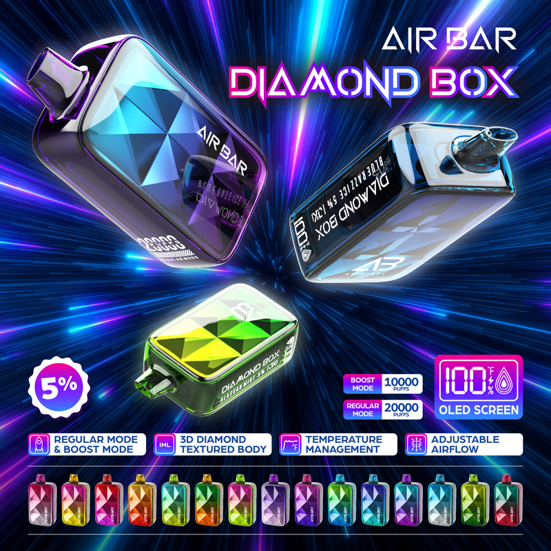 The Ultimate Guide to Air Bar Diamond Box Disposable Vape - Disposable ...