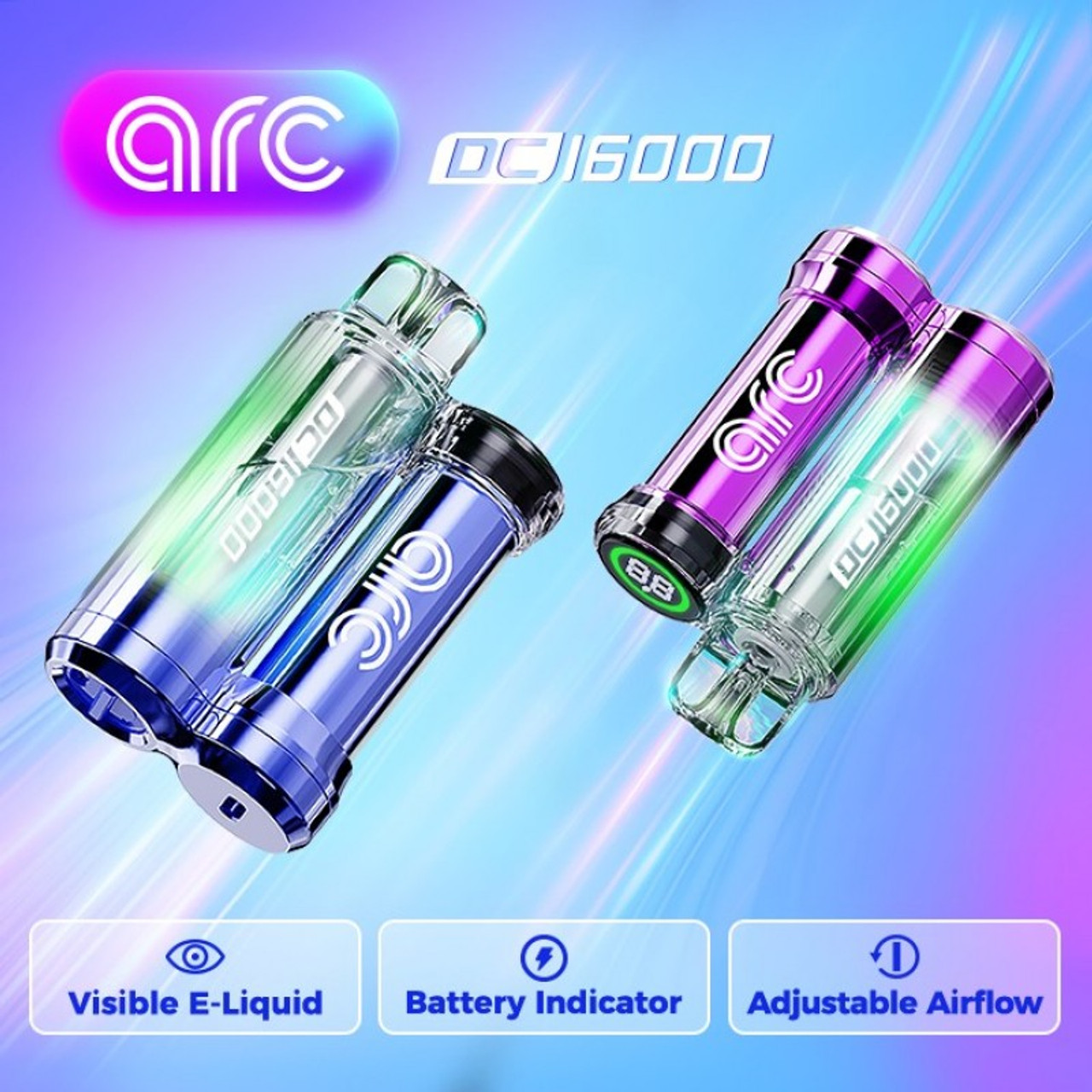 ARC DC 16000 Disposable: Comprehensive Review - Disposable Vapez ...