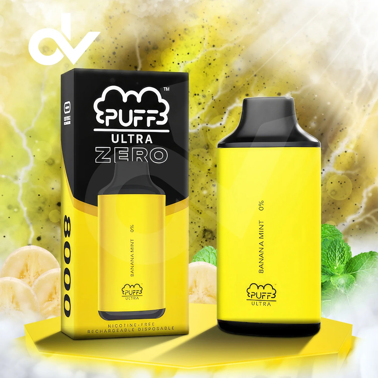 Puff Ultra 0% Zero Nicotine Disposable Beginners And Veterans Welcome ...