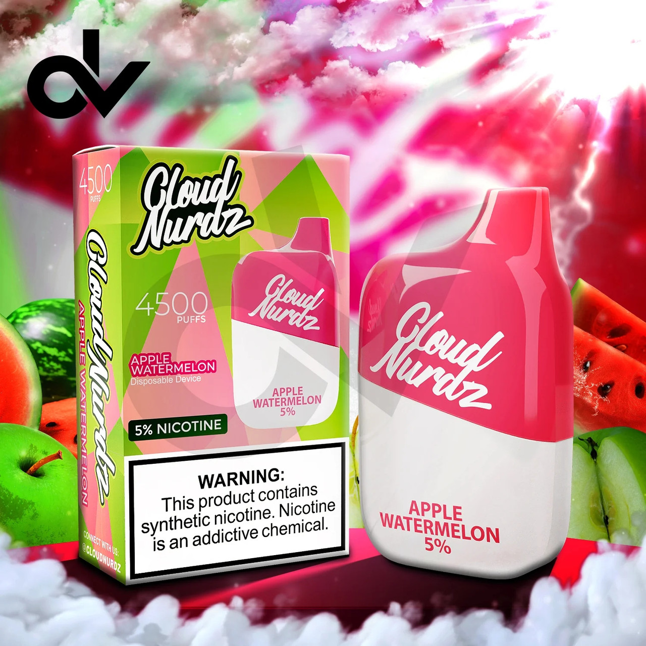 Cloud Nurdz 4500 Disposable Vape Where To Buy Online - Disposable Vapez - Online Disposable Vapes