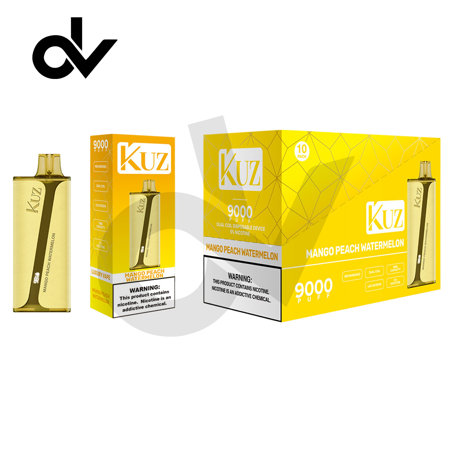 KUZ x DaBaby 9000 Disposable Vape : Online Buying Guide - Disposable ...