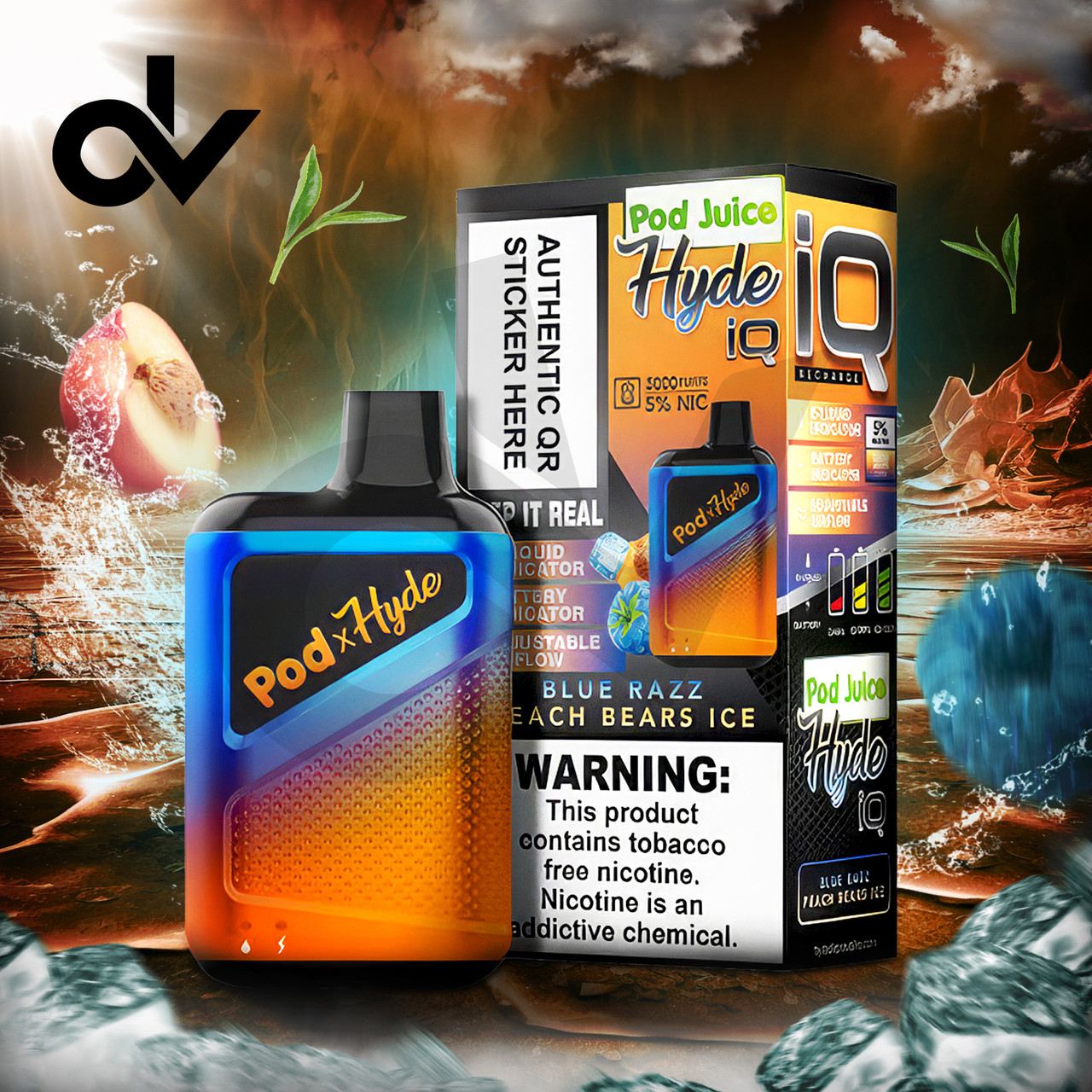 Pod Juice X Hyde IQ 5% TFN Dispo Beginners And Veterans Welcome ...