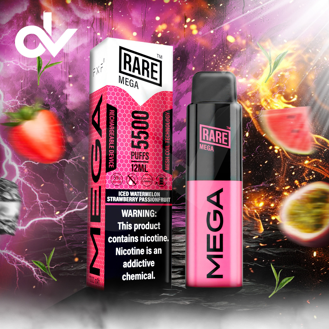 Unveiling the Rare Mega 5500 Rechargeable Vape: Elevate Your Vaping ...