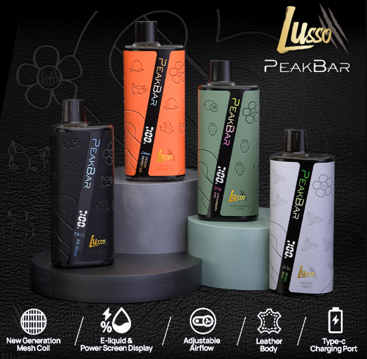 PEAK BAR LUSSO DISPOSABLE: Everything You Need to Know - Disposable ...