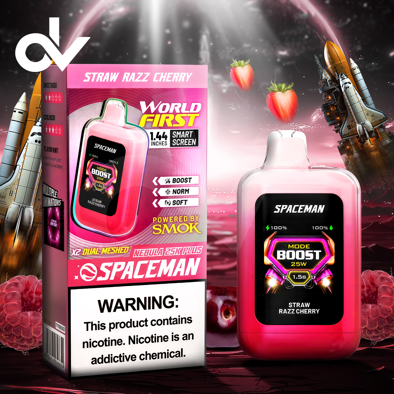 Blast Off to Flavor Paradise with the Spaceman Nebula 25K Plus ...