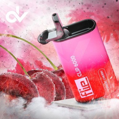 FLIE CLIP 5% NIC RECHARGEABLE DISPOSABLE 6000 PUFFS 14ML