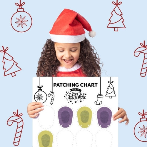 FREEBIE Christmas Patching Charts - Kids Eye Gear