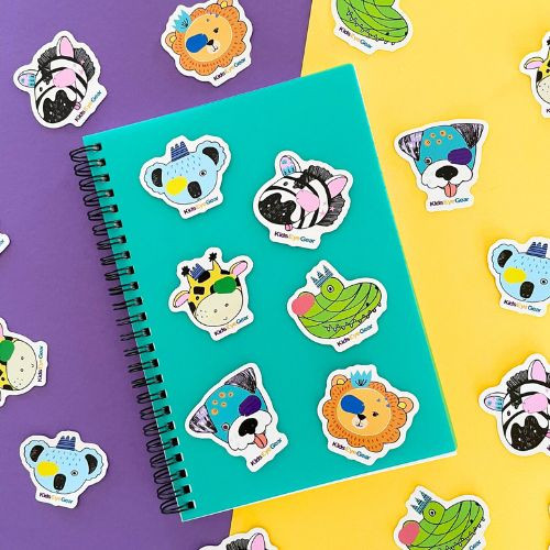 Patching Animals Colouring In Pages - Kids Eye Gear