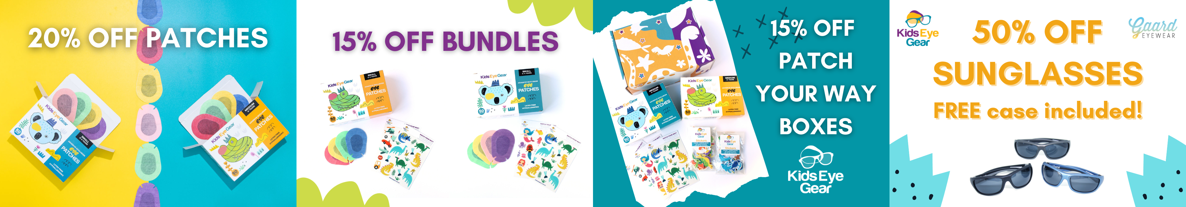 Kids Eye Gear | Orthoptic Eye Patches Australia