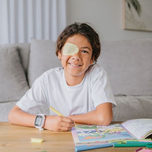 When patching becomes too hard - Kids Eye Gear