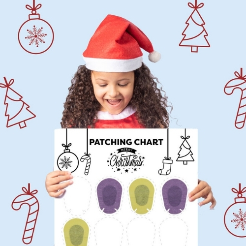 FREEBIE Christmas Patching Charts - Kids Eye Gear