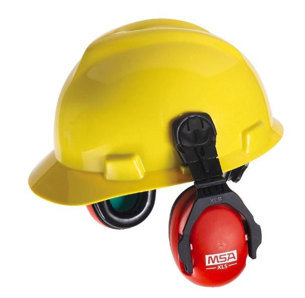 MSA 10061535 Sound Control XLS Cap Mounted Earmuff, NRR 23dBA - PrimeHub