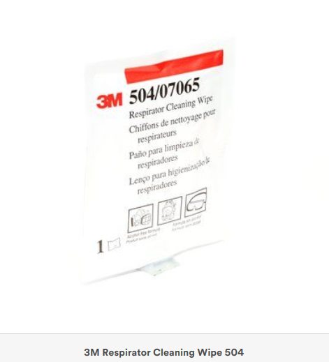 3M 504 Respirator Cleaning Wipes - PrimeHub