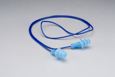 3M 1270 PVC Corded Reusable Soft Earplugs 24dB - Set of 100 pairs ...