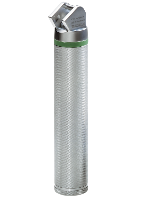 Heine Angled Fiber Optic Laryngoscope Handle - PrimeHub