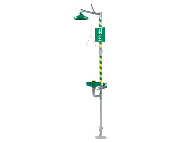 Haws 8320 Axion Emergency Shower and Eyewash - PrimeHub