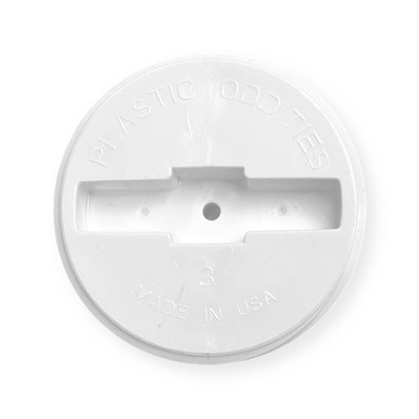 3" PVC Countersunk Cleanout Plug | Hempel Pipe & Supply