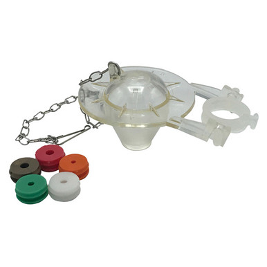 Clear Vinyl Flapper With “Time Tips” | Hempel Pipe & Supply