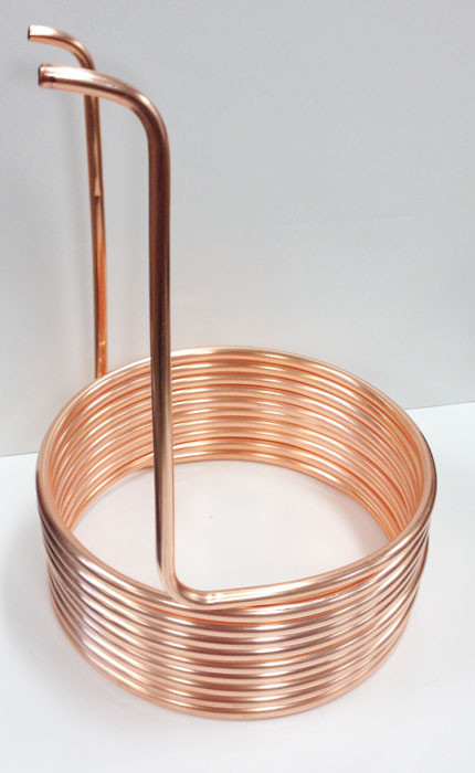 25' Copper Immersion Coil (3/8 Inch OD Copper) - BREWinternational