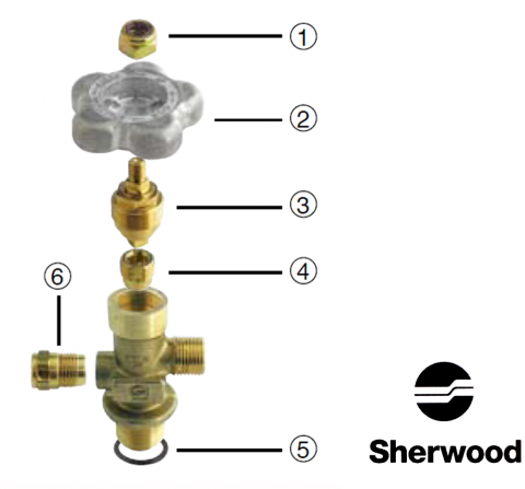Safety Burst Disc for CO2 valve (3000 psi) - BREWinternational