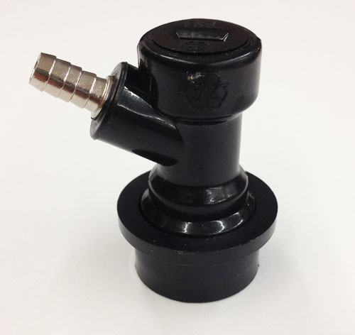 Ball Lock Liquid 1/4" Barb Quick Disconnect