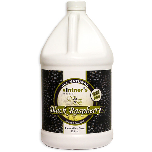 Vintner's Best Black Raspberry Wine Base, 128 oz - BREWinternational