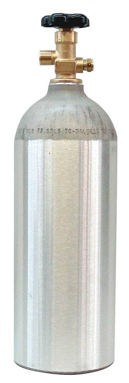 New 5 lb Aluminum Carbon Dioxide (CO2) Tank