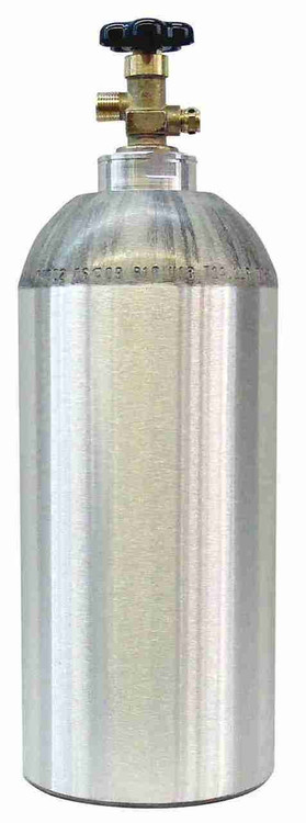 New 10 lb Aluminum Carbon Dioxide (CO2) Tank