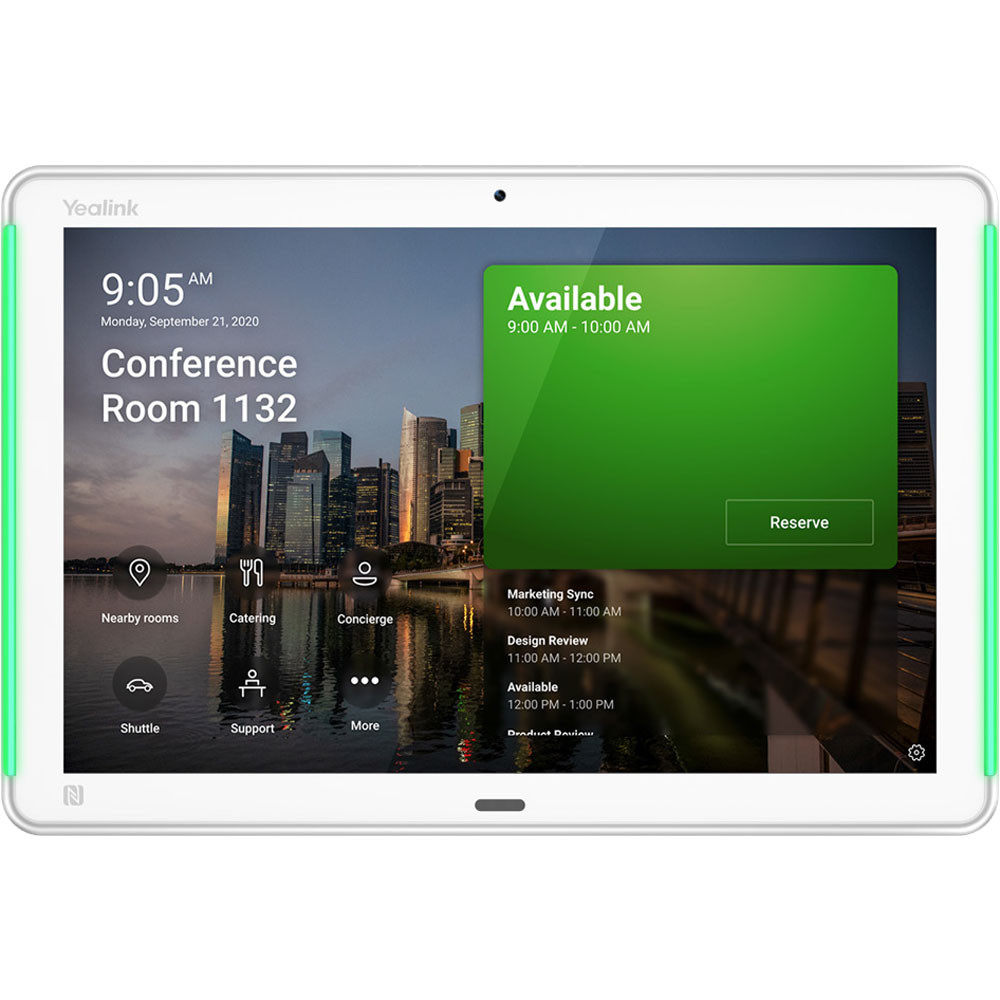 Yealink RoomPanel Plus Scheduling Panel - Video Conferencing Supply