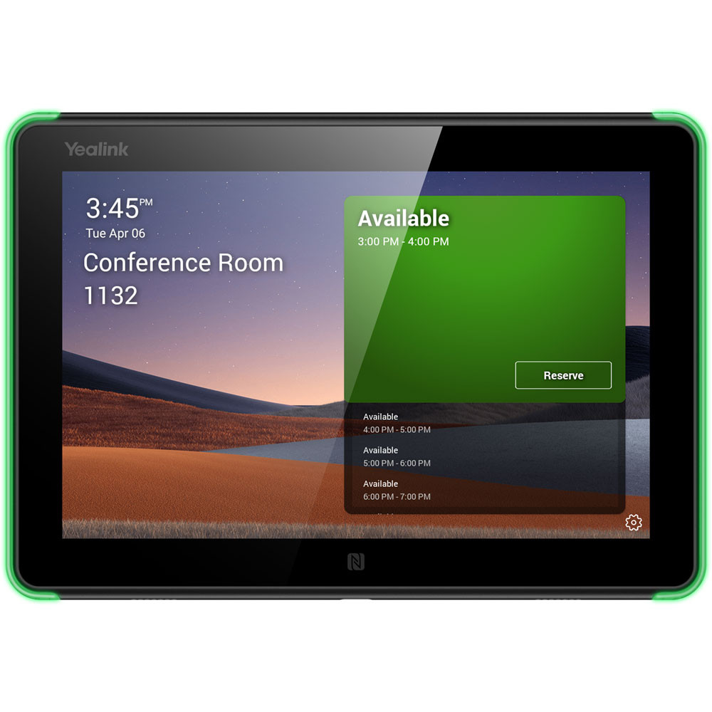 Yealink RoomPanel Plus E2 Scheduling Panel - Video Conferencing Supply