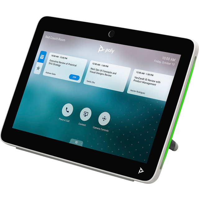 Poly TC10 Black Touch Controller - Video Conferencing Supply
