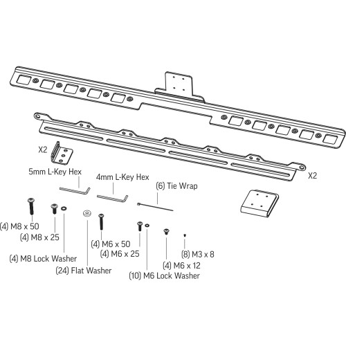 Poly Studio Display Mounting Kit - Video Conferencing Supply